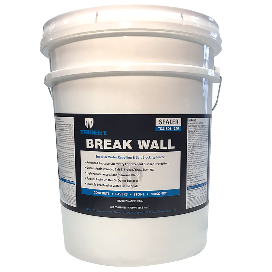 Trident | Break Wall Water Based Sealer | Natural Stone and Concrete
